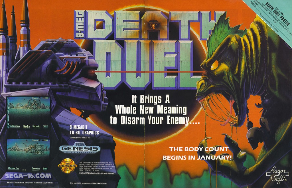 History of Death Duel: Sega Genesis’ Darkest Mech Showdown