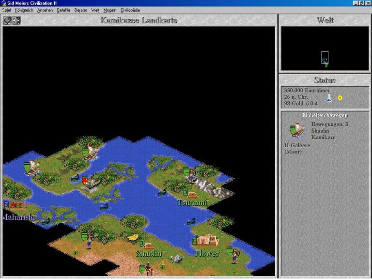 Sid Meier's Civilization II Scenarios: Conflicts in Civilization ...
