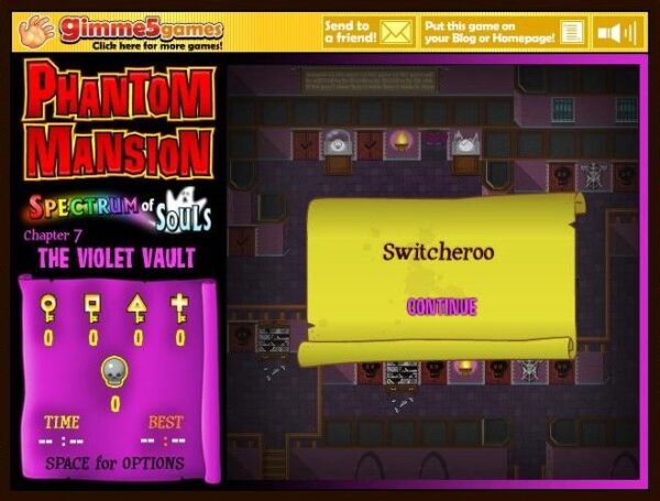 Phantom Mansion: Spectrum of Souls - Chapter 7: The Violet Vault ...
