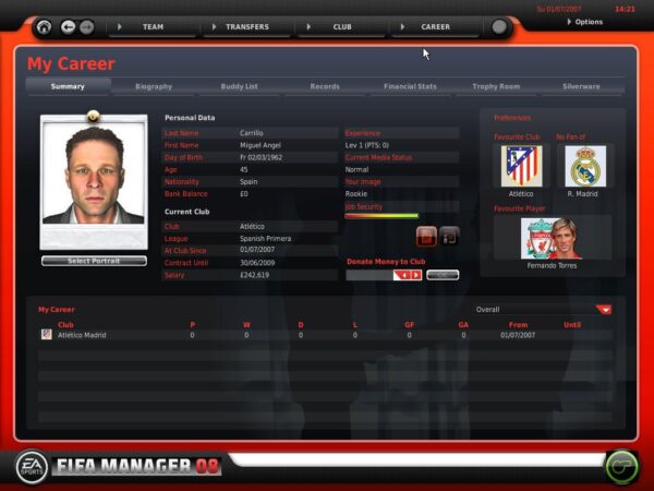FIFA Manager 08 - Retro Replay