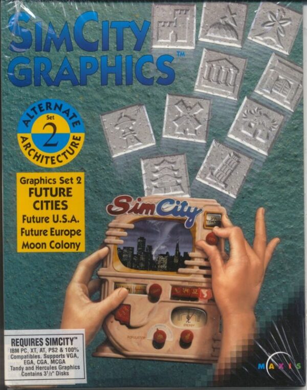 SimCity Graphics Set 2: Future Cities - Retro Replay
